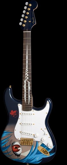 Gяυρσ kуυвι eℓ sαℓνα∂σя: Guitarras fender con tematica anime